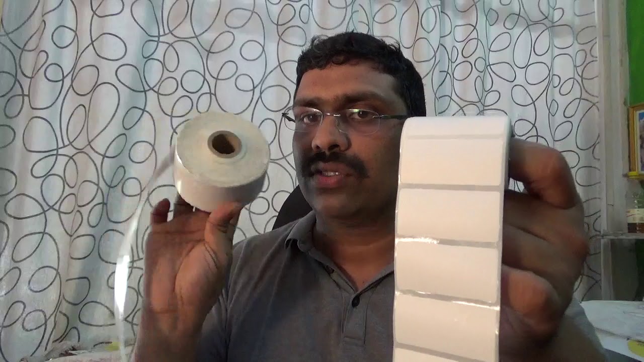 what is direct thermal sticker and thermal transfer sticker 2019 - YouTube