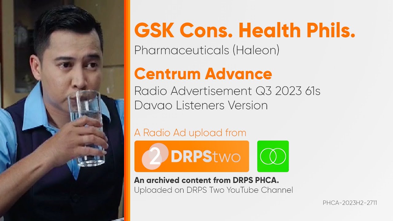 Centrum Advance Radio Ad Q3 2023 61s (Davao Listeners Version) - YouTube