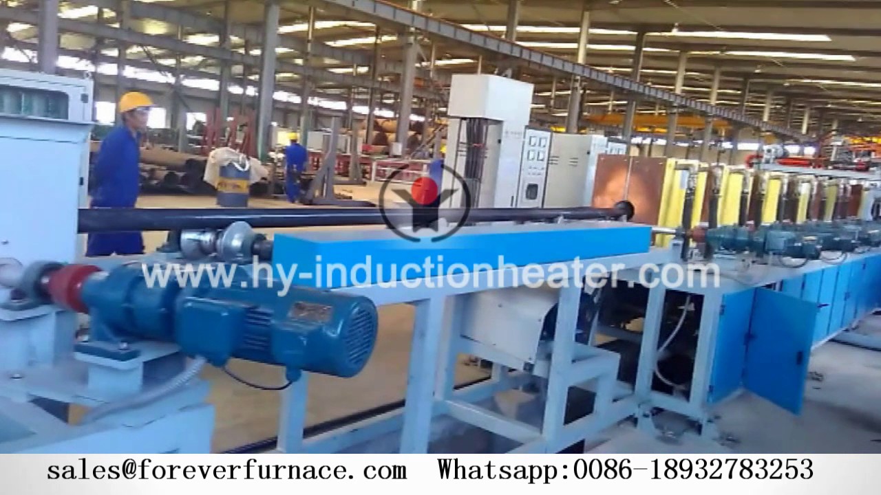Bar quenching tempering - YouTube