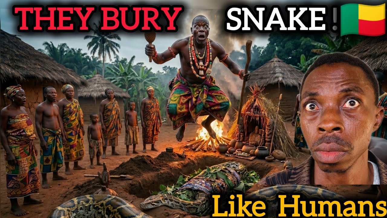 They Bury Their Snakes Like Humans — Ouidah Python Temple, Benin ...