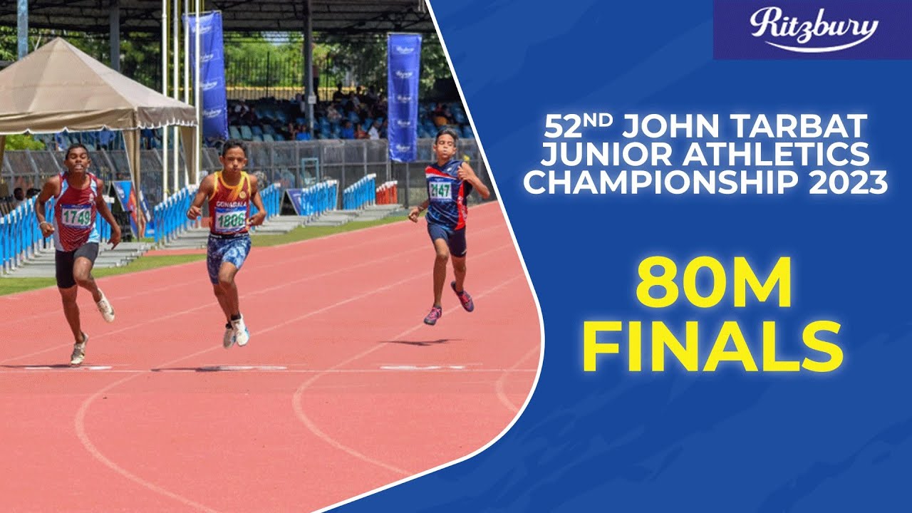 80m Finals | Ritzbury Junior John Tarbat 2023 - YouTube