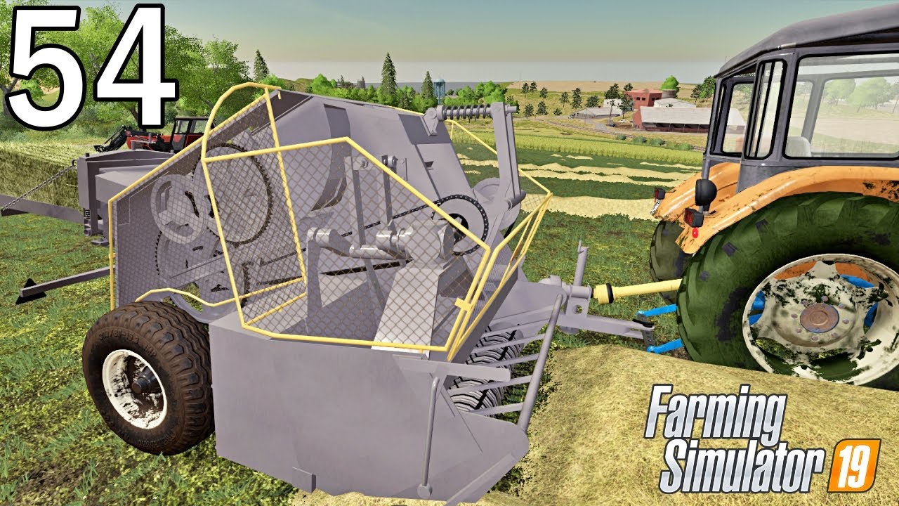 Nowy nabytek - prasa. ☆ FS19 ☆ "PROWIZORKA FS19" #54 ㋡ Anton - YouTube