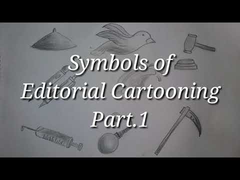 #journalism2020 #cartooning Symbols of editorial cartooning |Part.1 ...