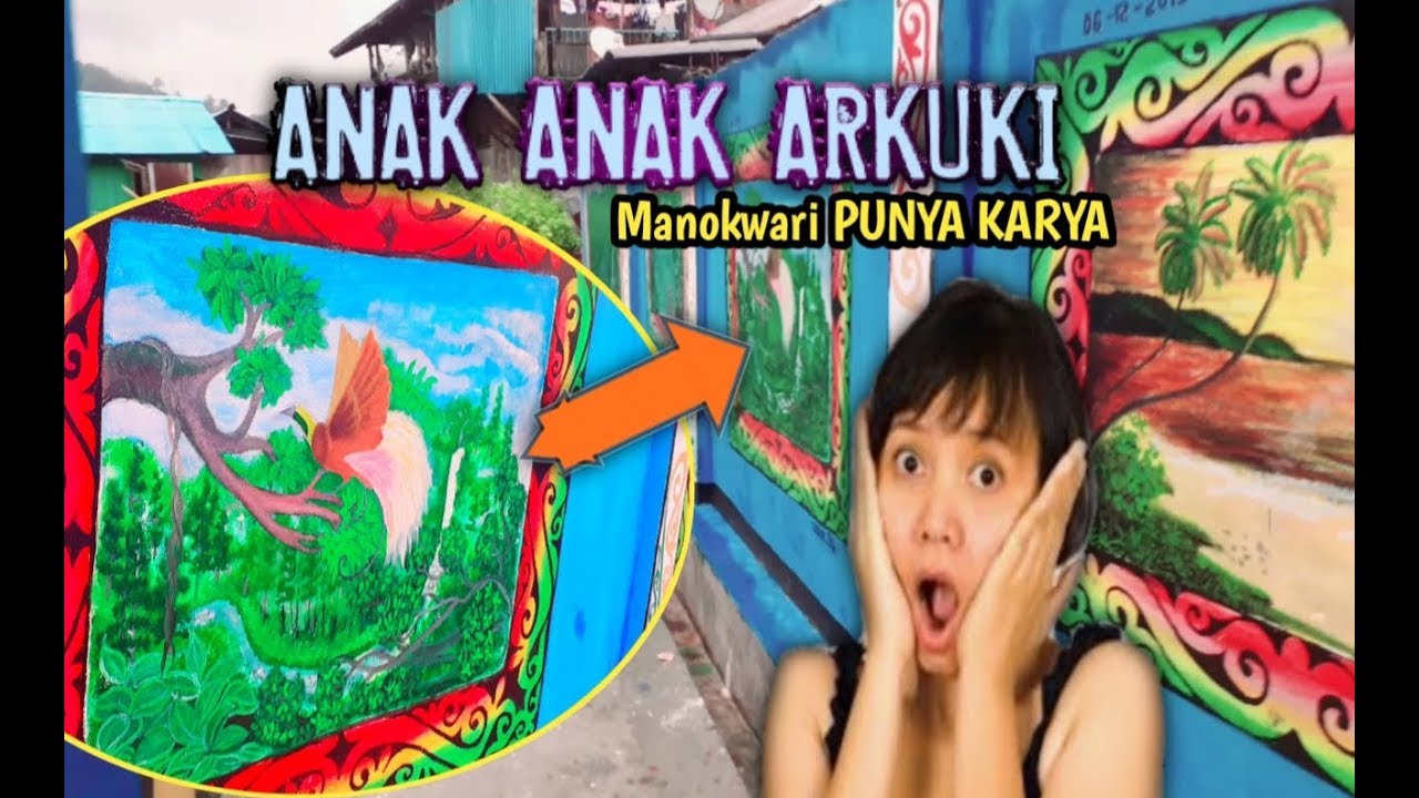 LUKISAN_TERINDAH_KARYA_(ANAK ARKUKI MANOKWARI)_AIR SALOBAR - YouTube