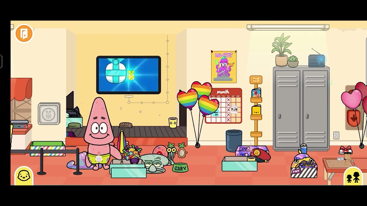 Spongebob Squarepants gifts in toca life world - YouTube