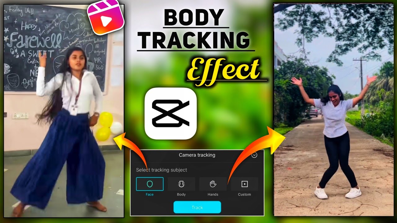 Body Tracking Effect Reels Editing Capcut| capcut video editing telugu ...