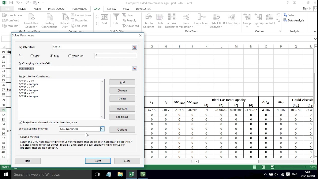Computer-aided molecular design - part 3 - YouTube