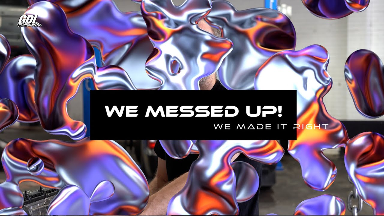 We messed up. - YouTube