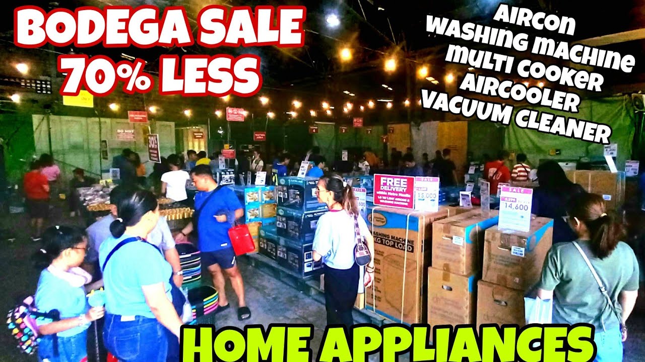 NAPAKALAKING BODEGA SALE ng HOME APPLIANCES 70% OFF| FREE DELIVERY PA ...
