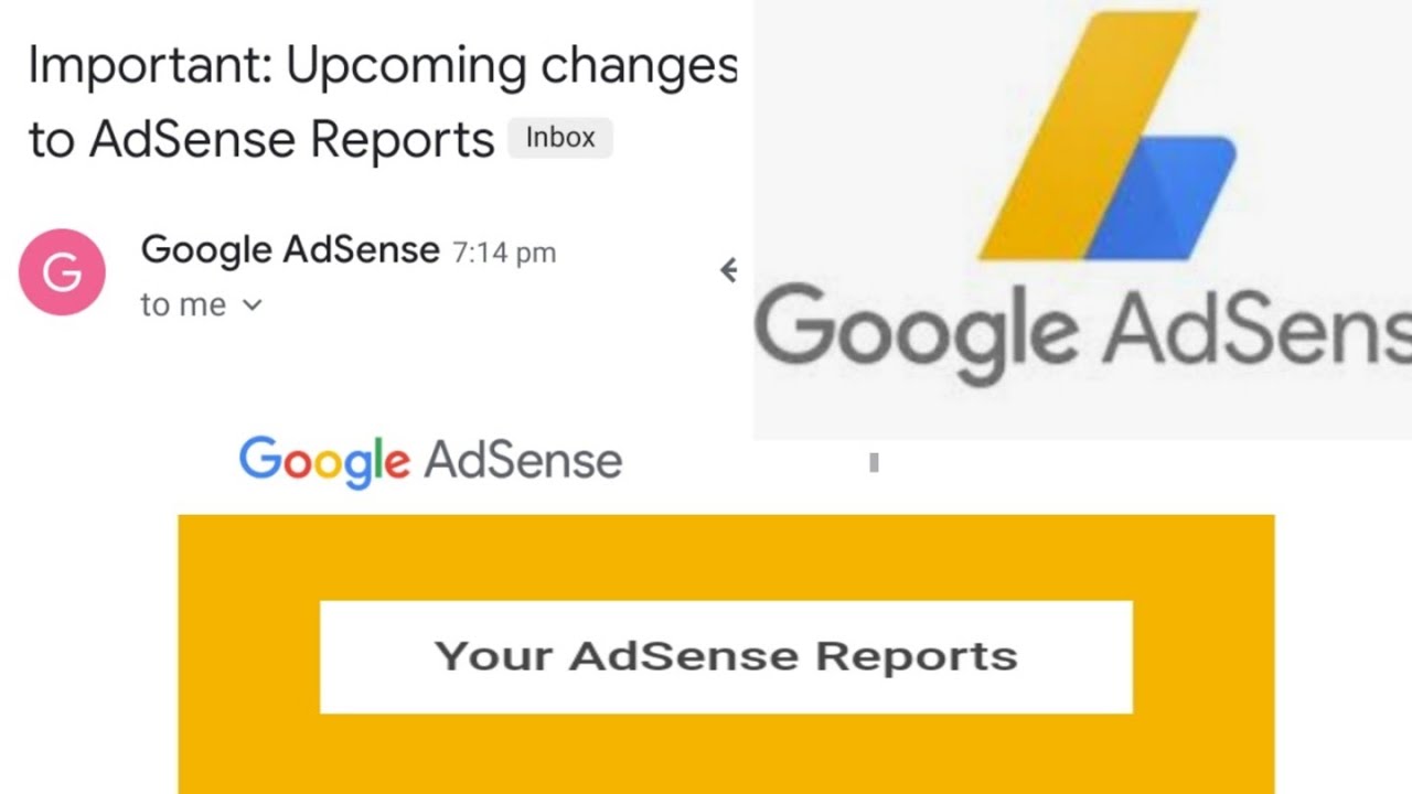 Important: Upcoming changes to AdSense Reports- learn more - YouTube