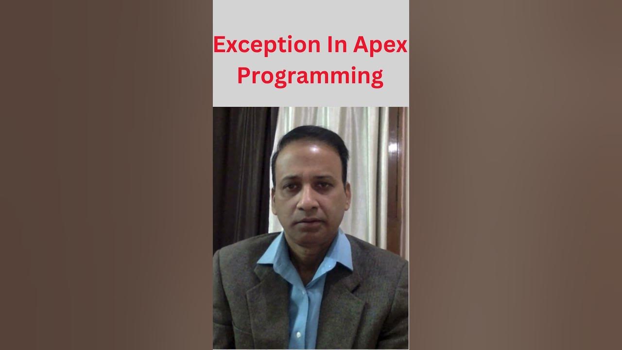 Exception In Apex Programming#apex #salesforceapex #coding #apextheory #programing - YouTube
