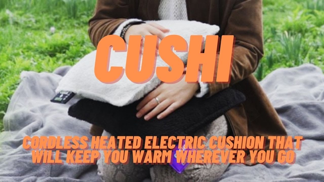Cushi: Infrared Heated Cushion - YouTube