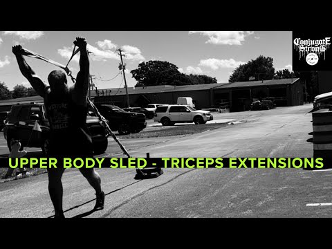 Upper Body Sled - Triceps Extensions - YouTube