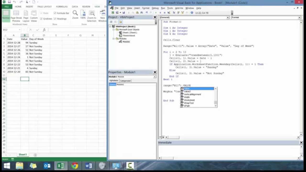 Introduction to Excel VBA - Module 03 (If Statements) - YouTube