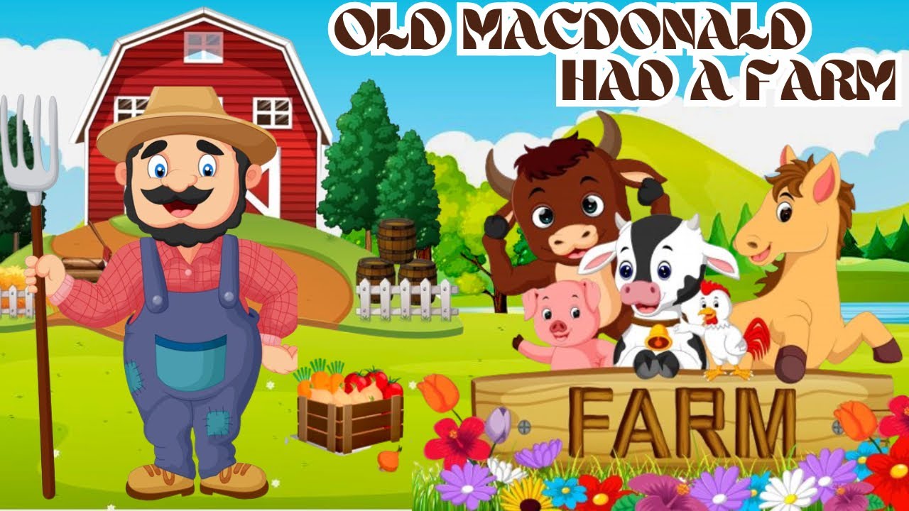 Old McDonald had a farm song| Nursery Rhymes & Kids Songs | Kids ...