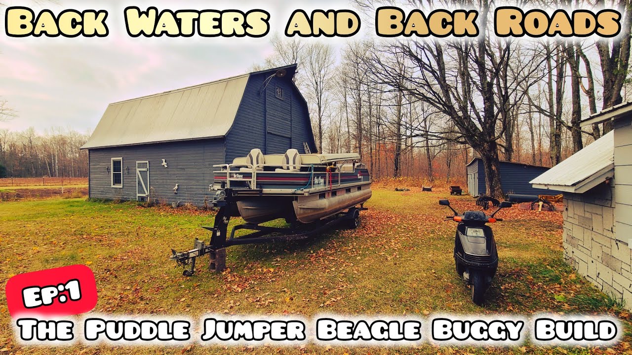 Ep:1 A Small Budget Shanty Boat Anyone Can Build | The Puddle Jumper ...