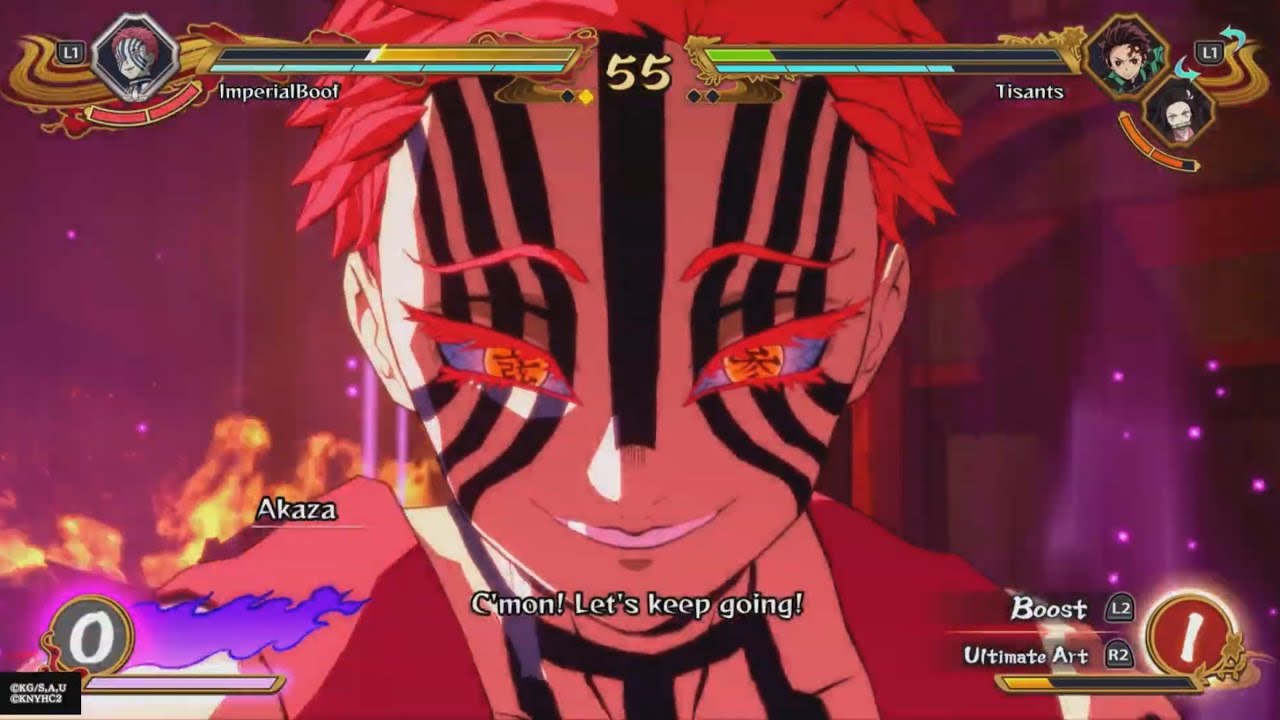 Akaza vs Demon Slayers Ranked Sets [Demon Slayer 2] - YouTube