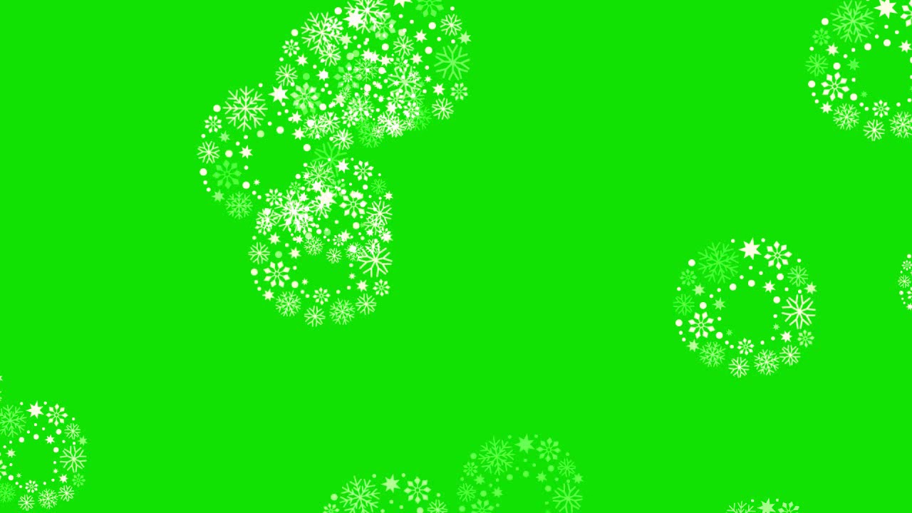 FLOATING WREATHS GREEN SCREEN EFFECT - YouTube