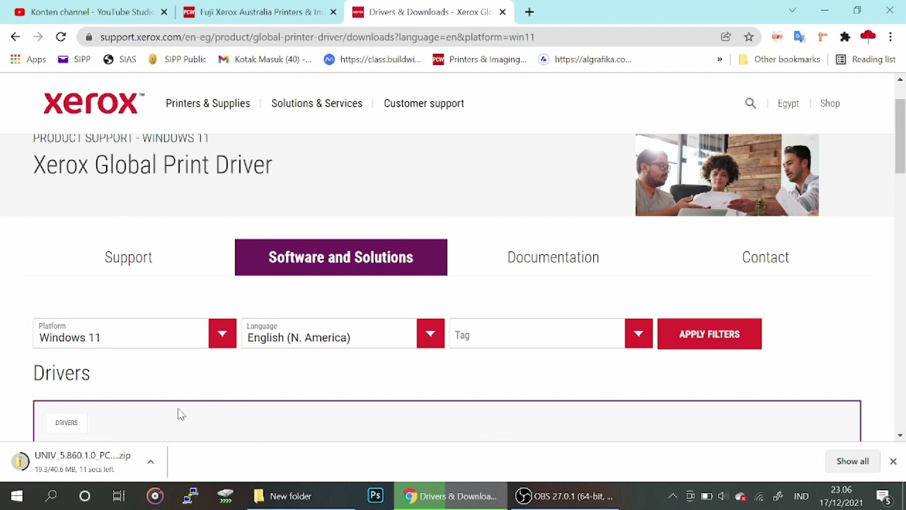 Fuji Xerox Phaser 3435DN Driver Download Windows 11 - YouTube