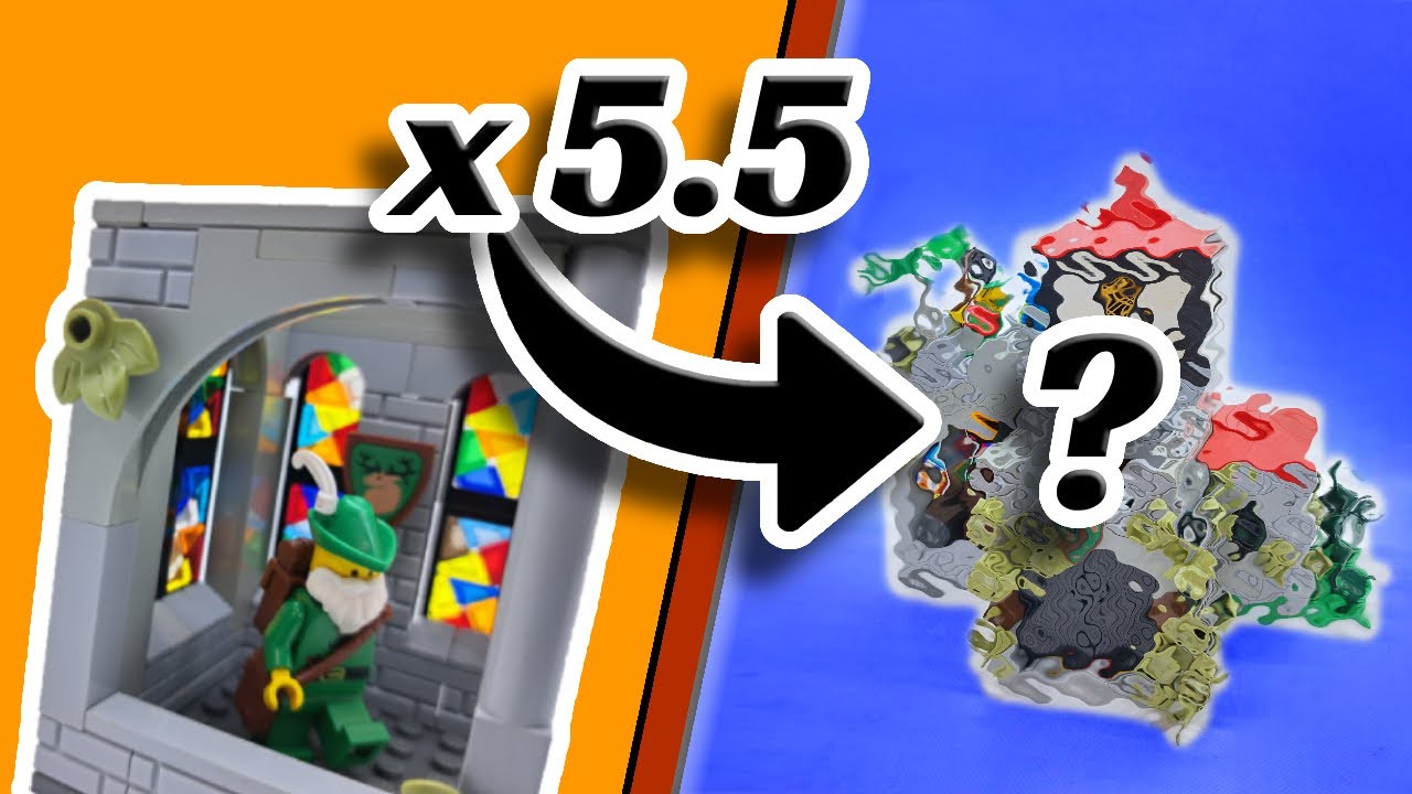 Epic Mini Modular LEGO Castle MOC - YouTube