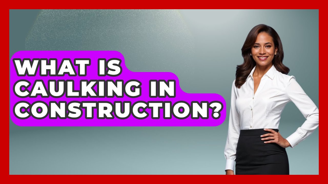 What Is Caulking In Construction? - Civil Engineering Explained - YouTube