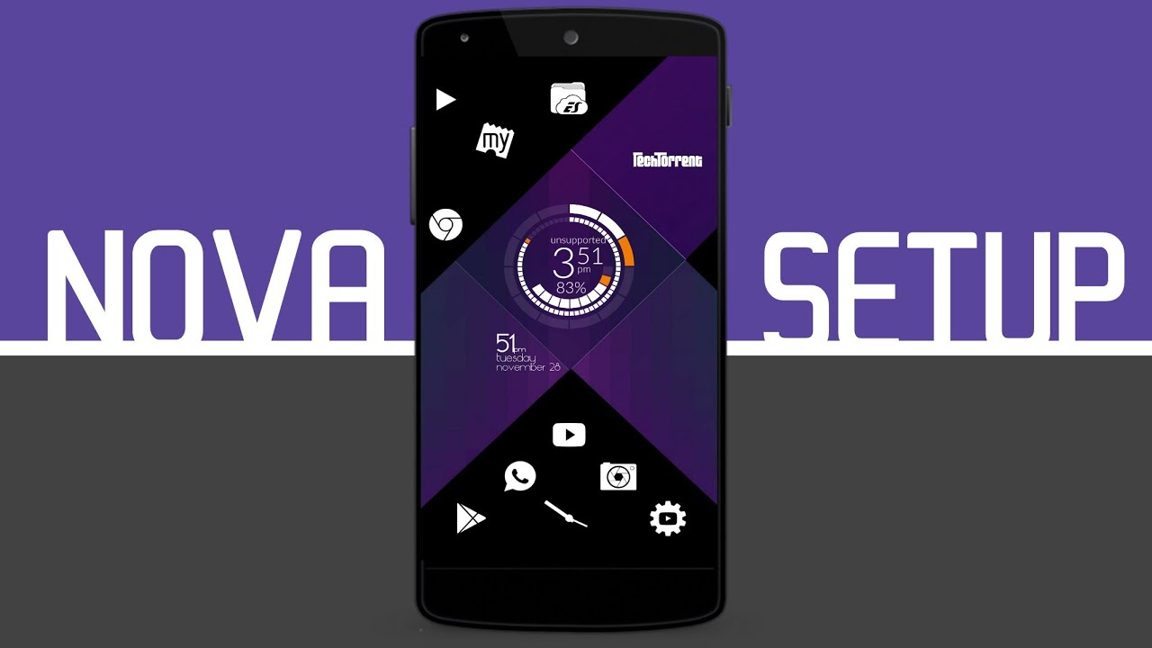 Best Nova Launcher Setup | Android Customization - YouTube