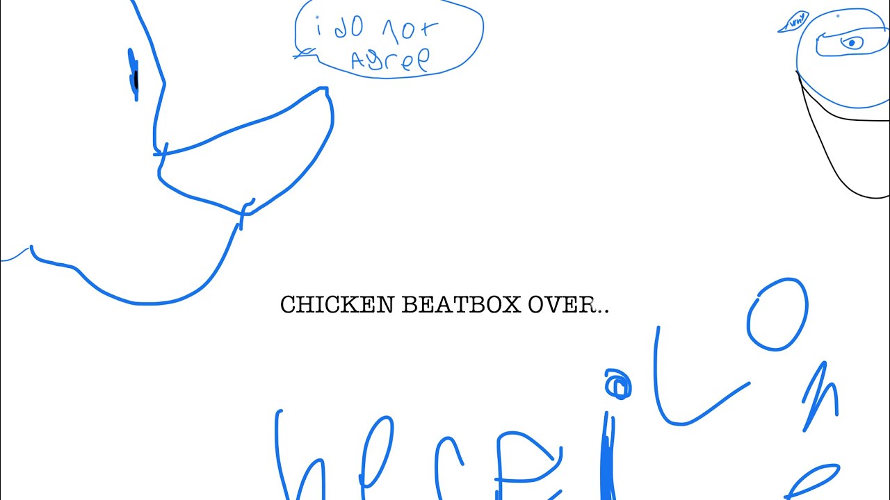 Full) Chicken beatbox over Here I come - YouTube