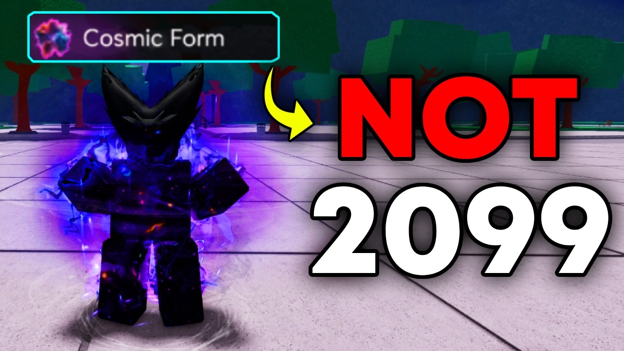 The Strongest Battlegrounds Cosmic Garou UPDATE is NOT in 2099 - YouTube
