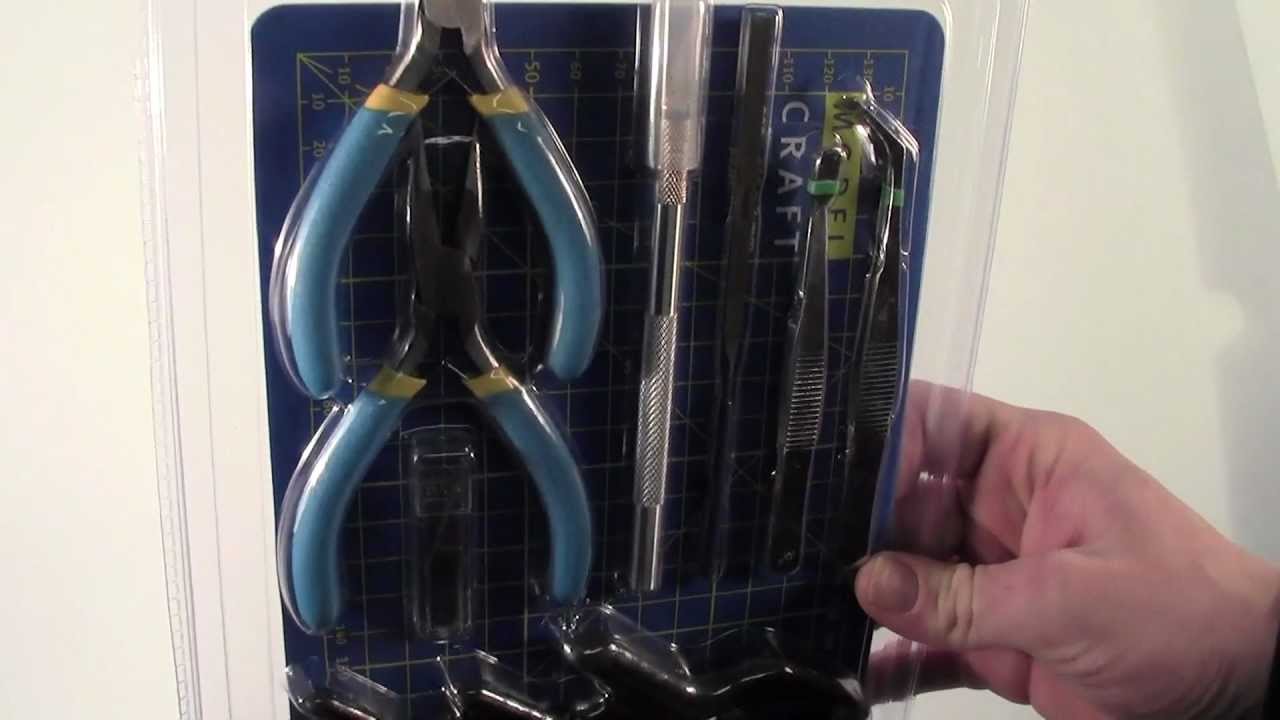 Model Craft Plastic Model Tool Set (15 piece) # PTK1015 www.eModels.co ...