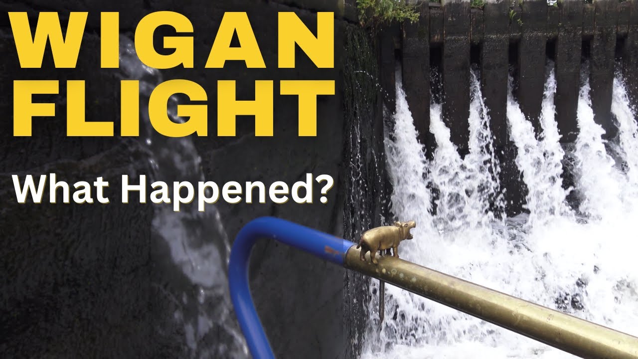 Drama On The Wigan Lock Flight! | What Happened? |Vlog 152 - YouTube