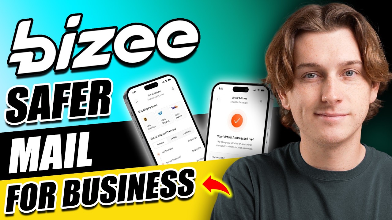How to Set Up a Virtual Mailbox for Your LLC with Bizee (Step-by-Step Tutorial) - YouTube