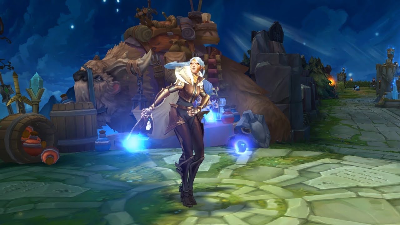 Ashe la Forajida (Baile y Recall) | League of Legends - YouTube