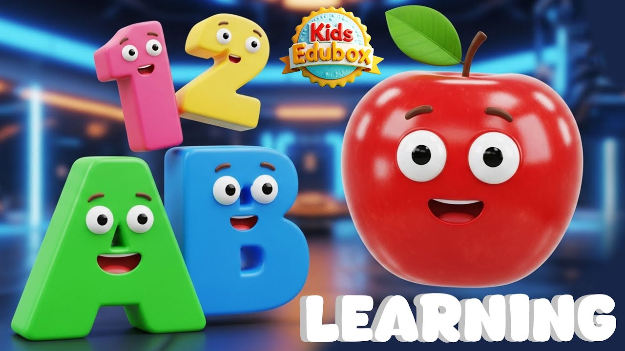Ultimate ABC & 123 Learning for Toddlers! | Shapes, Colors, and Songs ...