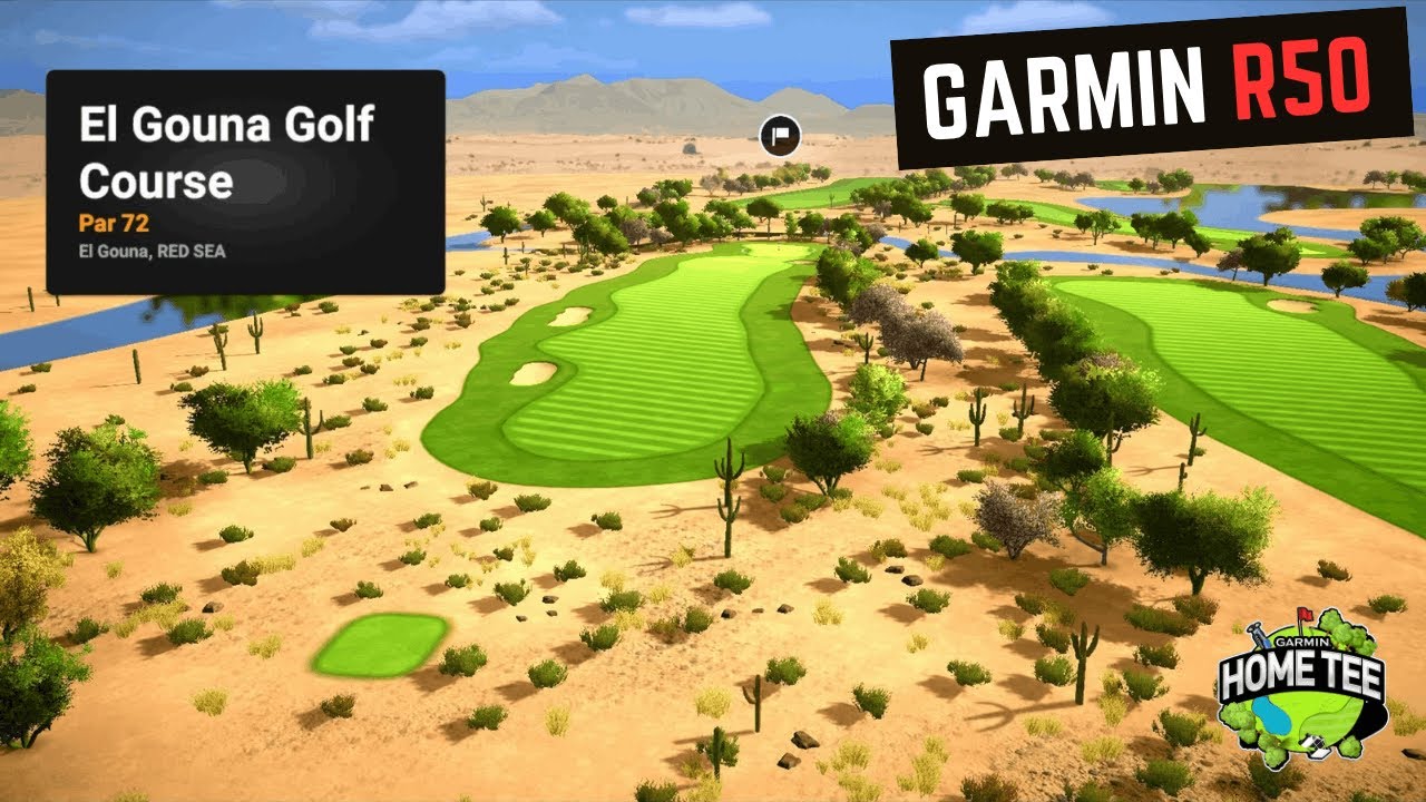 El Gouna Golf Course (El Gouna, Egypt) - Garmin R50 + Home Tee Hero ...