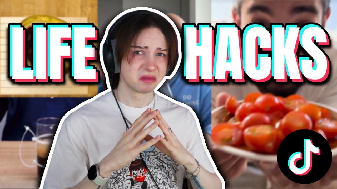 LIFE HACKS ARE CRINGE - YouTube