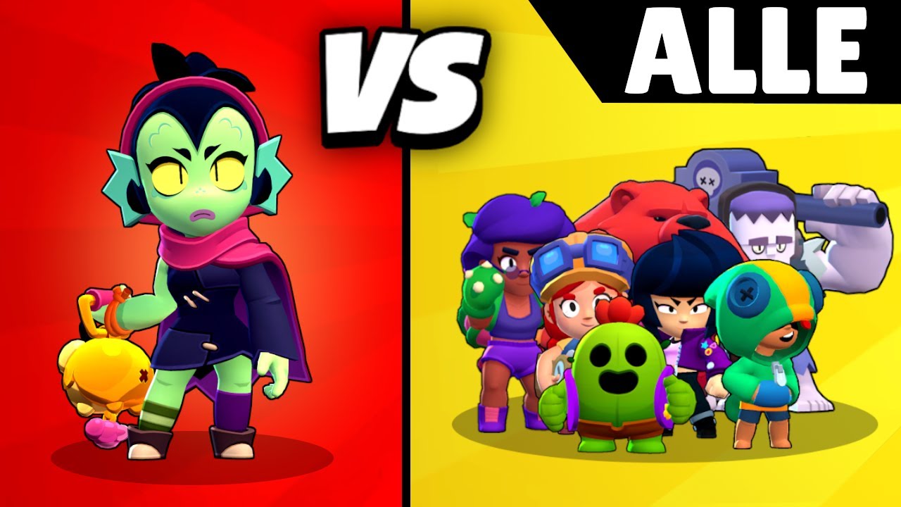 WIE GUT SIND WILLOW UND R-T? 🥇 NEUE BRAWLER vs ALLE 64 BRAWLER! 😱 - YouTube