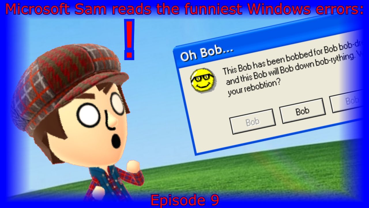 Microsoft Sam reads the funniest Windows errors: Episode 9 - YouTube