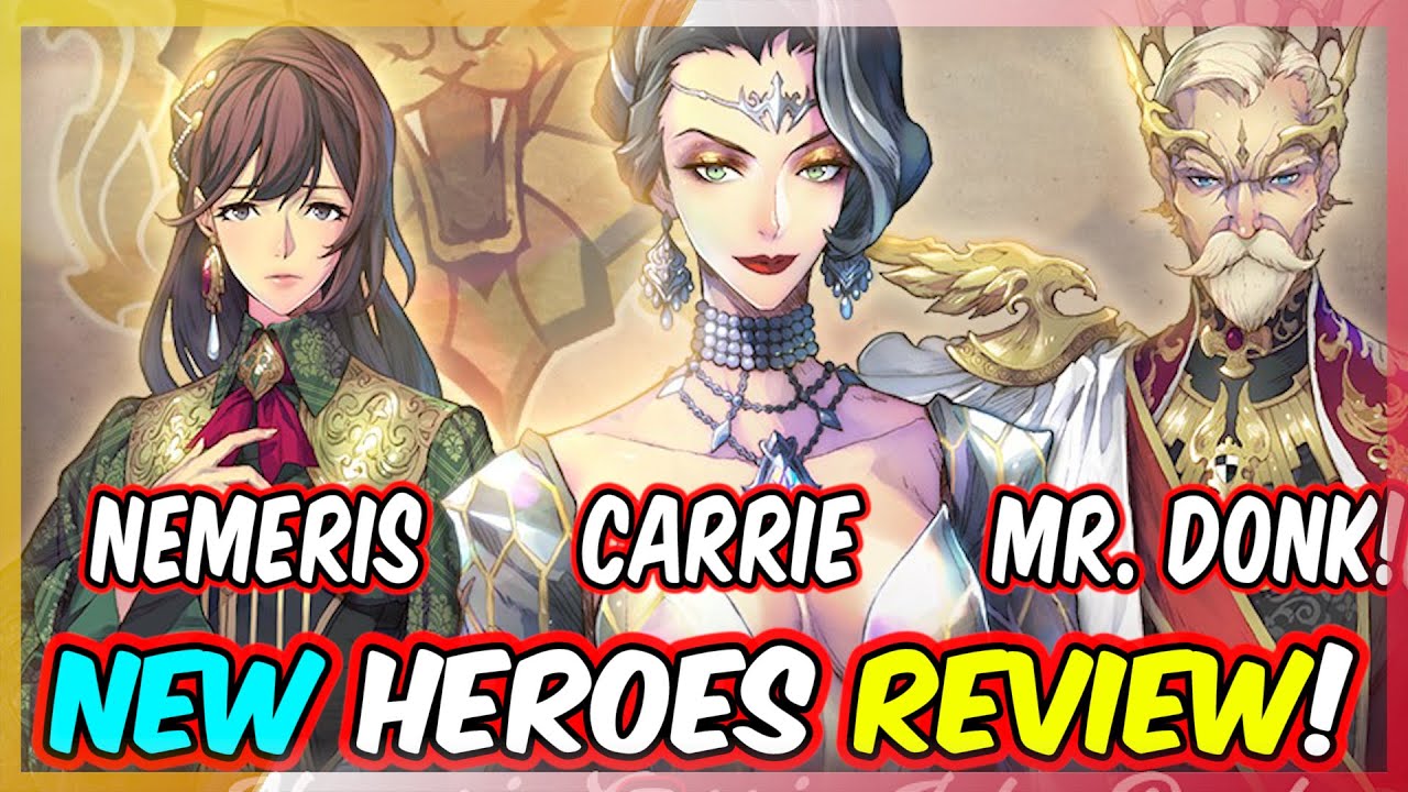 Carrie/Nemeris/John Donk Review | Meta Counter? Exos Heroes - YouTube