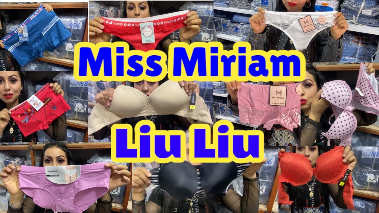 La lencería más linda y barata desde $4 pesos 😱 ropa interior miss miriam y liu liu ☺️ - YouTube