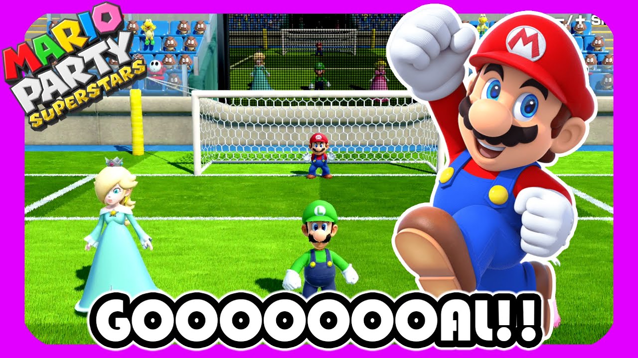 Mario Party Superstars - GOOOOOOOAL!! - YouTube