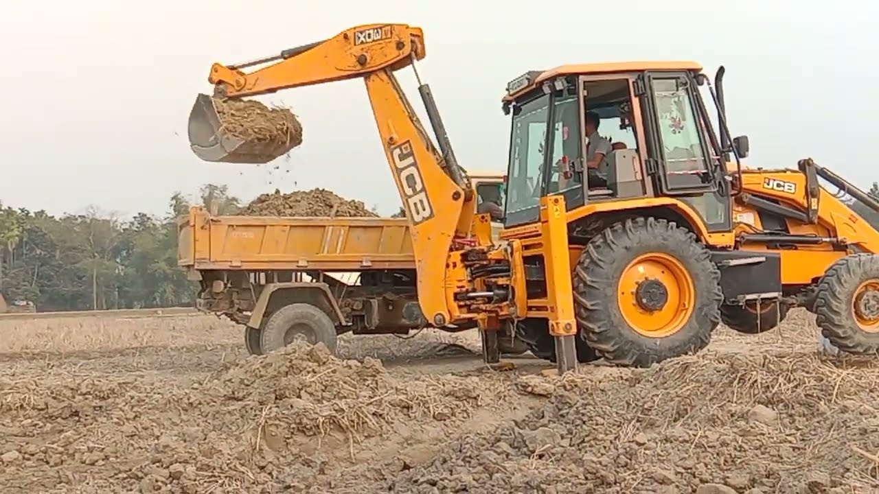 JCB Loading Track 2023 || JCB New Video | JCB truck - YouTube