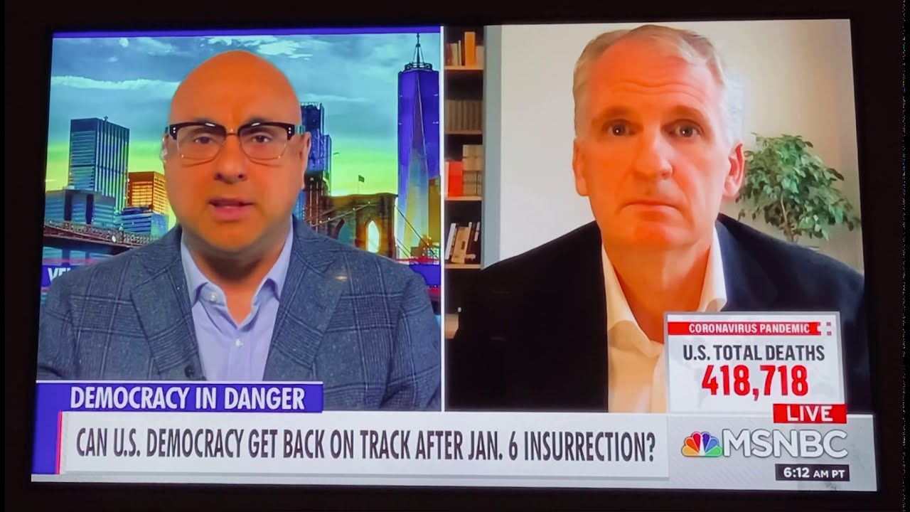 Velshi on MSNBC Democracy in Danger with Professor Timothy Snyder - YouTube