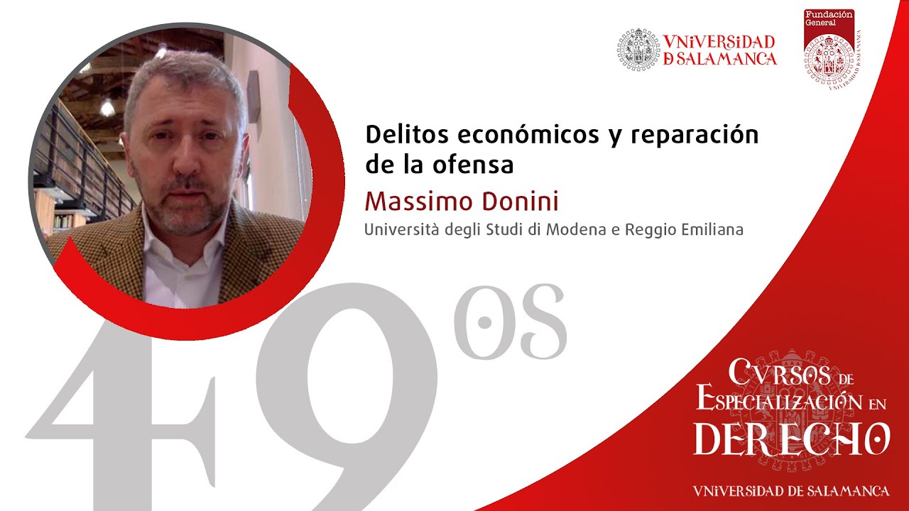 49 CED: Delitos económicos y reparación de la ofensa - YouTube