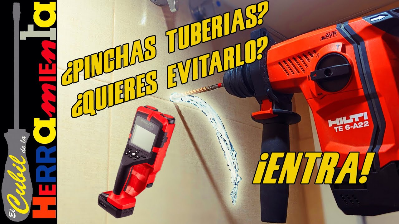 ESCANER DE PARED QUE SI FUNCIONA BIEN, NO PERFORES TUBERIAS HILTI PS 85 - YouTube