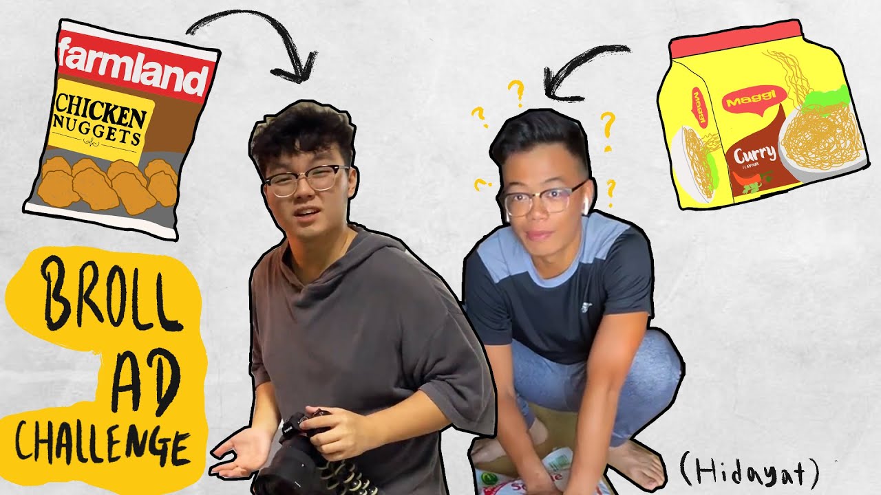 I did a Broll AD challenge during quarantine! - YouTube