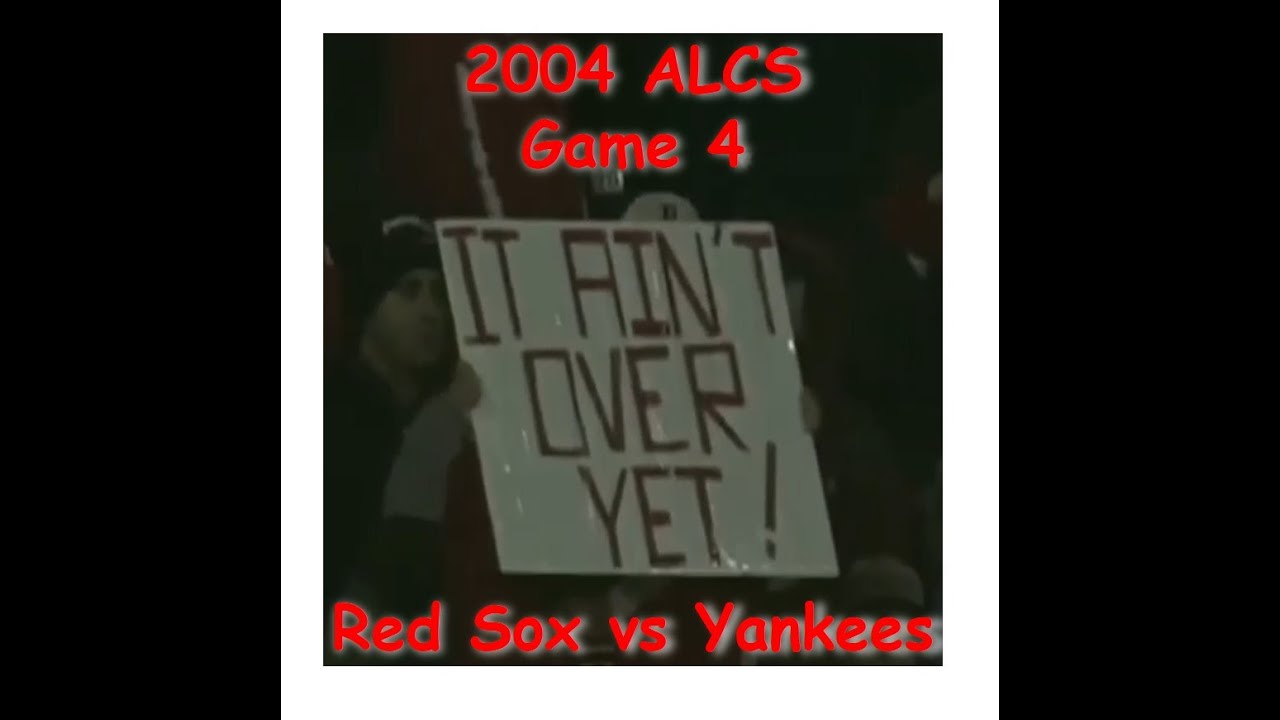 2004 ALCS Game 4 - Red Sox vs Yankees - YouTube