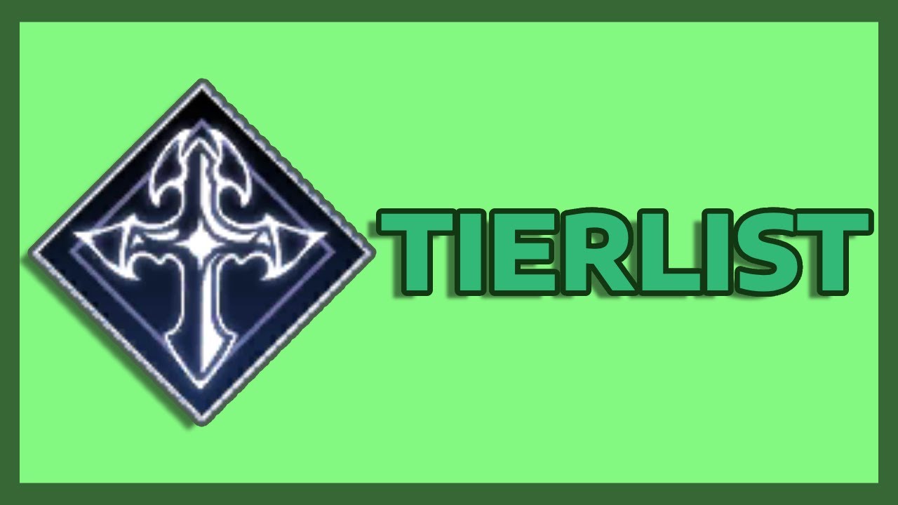 Tier List Healers - TenkafuMA! - YouTube