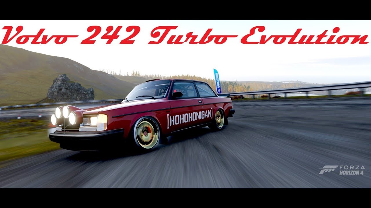 Volvo 242 Turbo Evolution - Forza Horizon 4 - YouTube