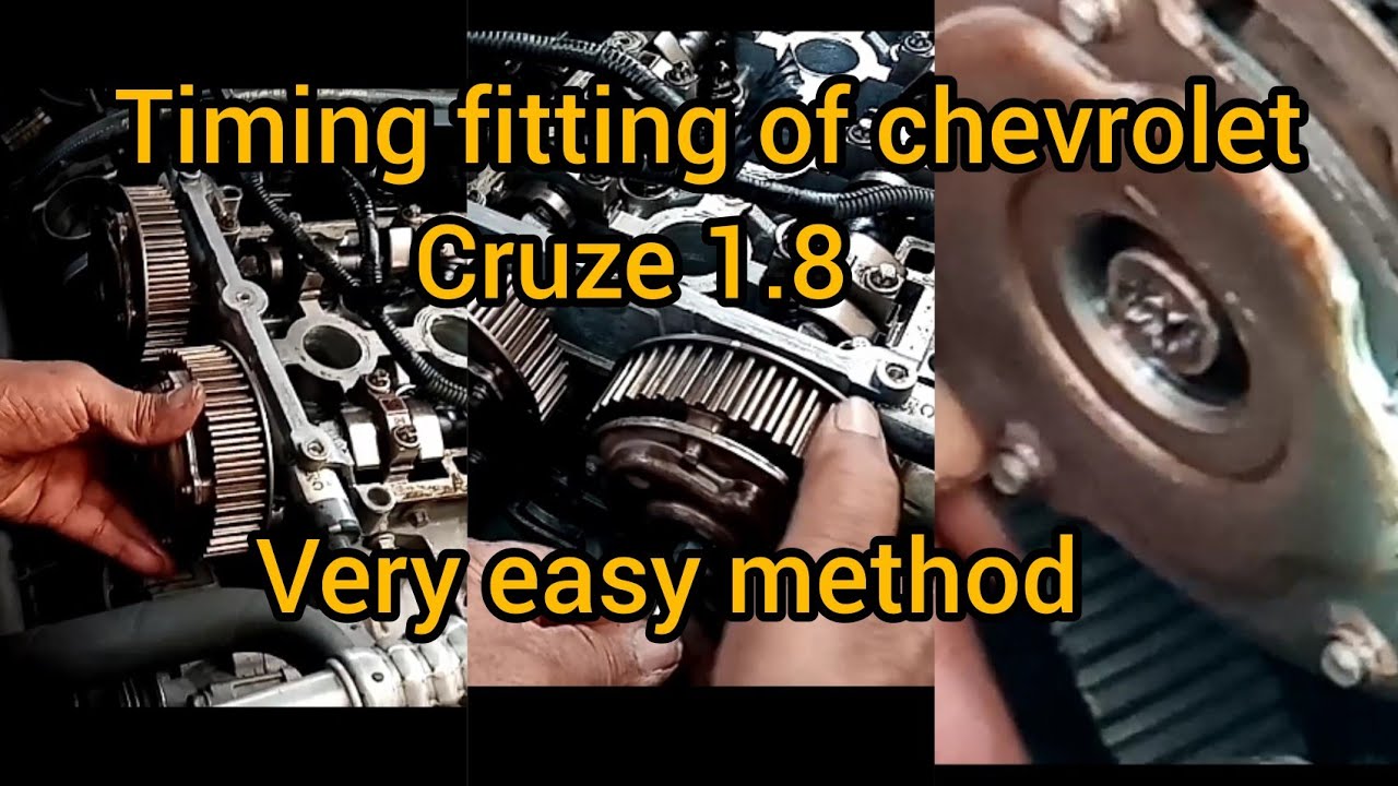how to adjust timing componants and timing of chevrolet cruze 1.8 ...