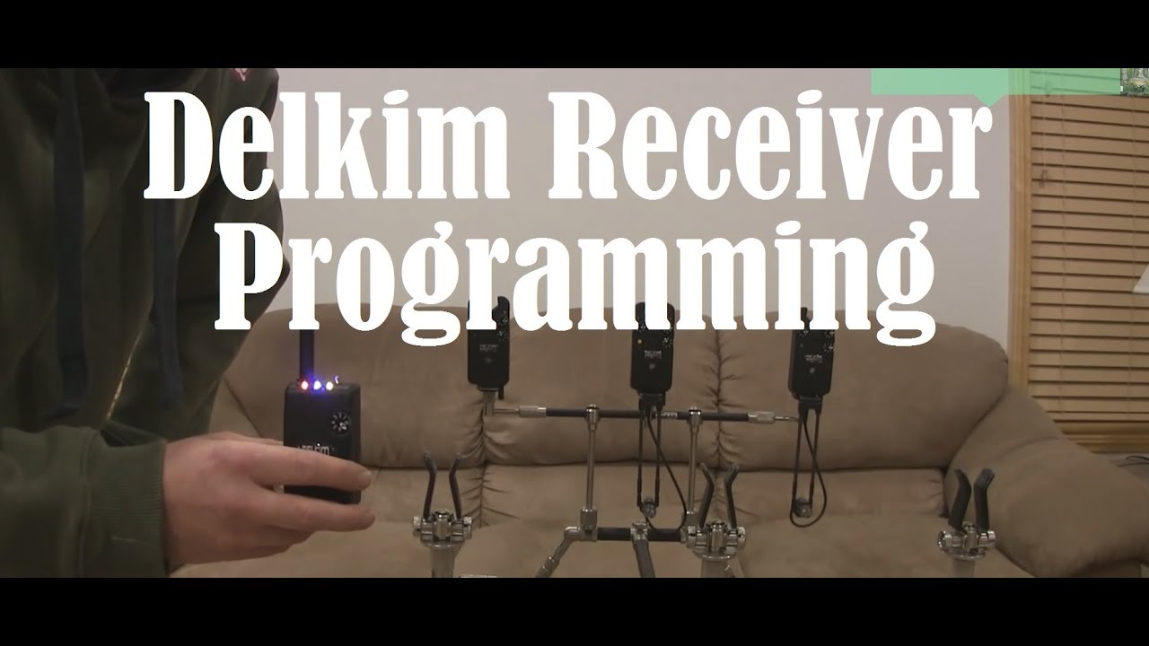 Delkim TX-I Program How To or Standard Plus Bite alarms for carp ...